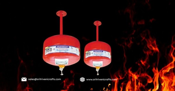 Automatic Fire Extinguisher - Smart Protection by Sri Triveni Crafts